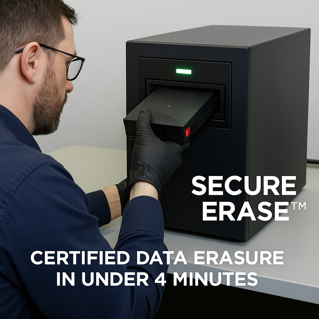 Secure LTO Data Erasure Services